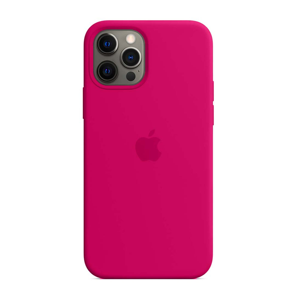 iPhone 12 Pro Max - Silicone Cases - Fuscia – MoviSmart Cases